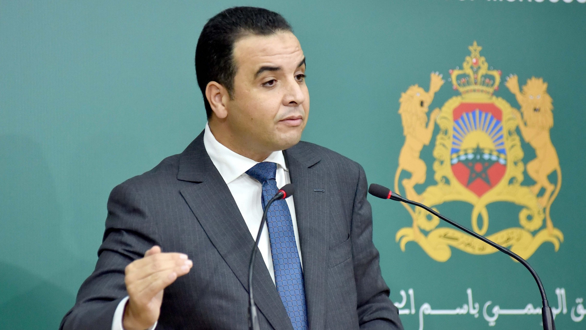 Maroc: le ministre Mustapha Baitas, porte-parole du gouvernement, fait ...